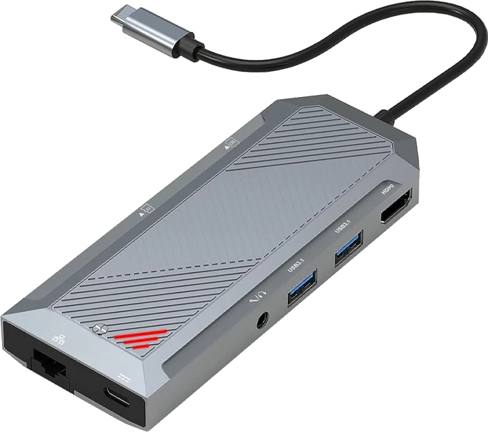 هاب 9 پورت Redragon مدل CRUX-9 UCA-9