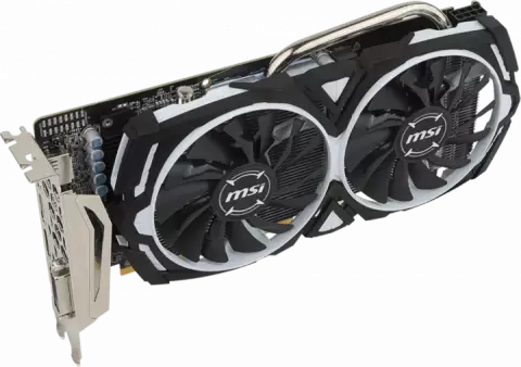 کارت گرافیک 4گیگابایت MSI مدل RADEON RX 570 ARMOR 4G OC